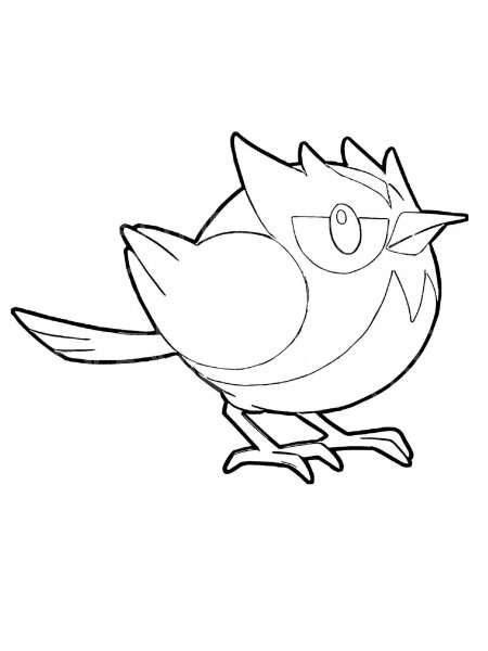 Rookidee Pokemon coloring pages