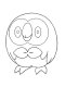 Rowlet Pokemon coloring pages