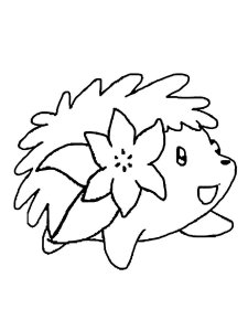 Shaymin Pokemon coloring pages
