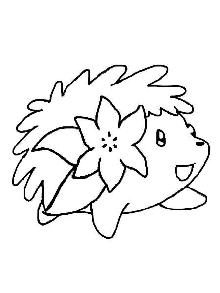 Shaymin Pokemon coloring pages