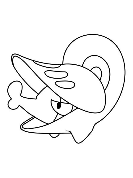 Shelmet Pokemon coloring pages