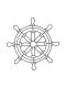 Ship's wheel coloring pages