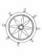 Ship's wheel coloring pages