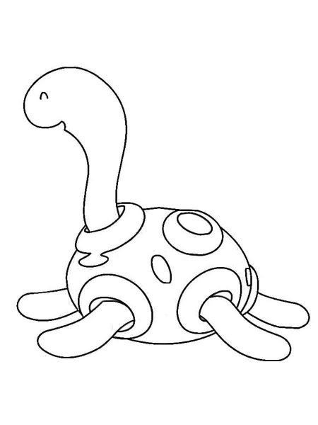 Shuckle Pokemon coloring pages