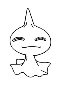 Shuppet Pokemon coloring pages