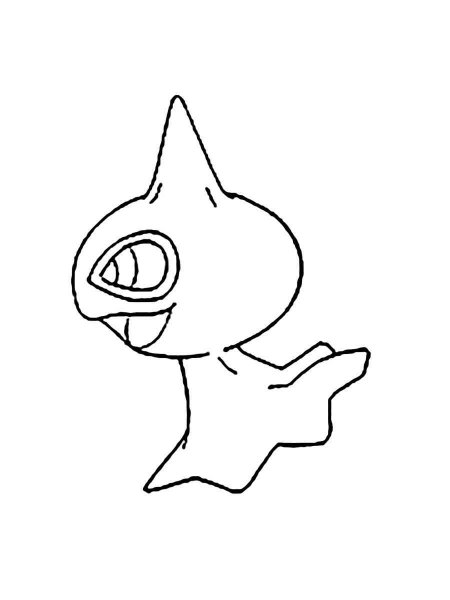 Shuppet Pokemon coloring pages