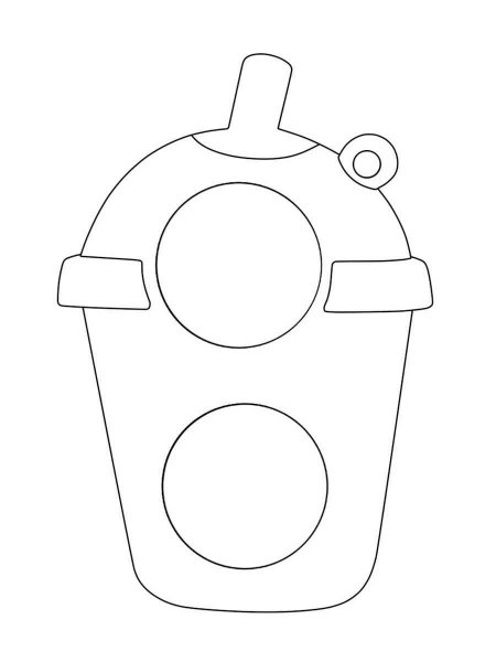 Simple Dimple coloring pages