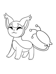 Skitty Pokemon coloring pages