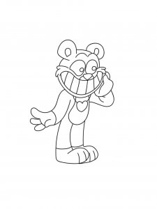 Bobby BearHug coloring pages