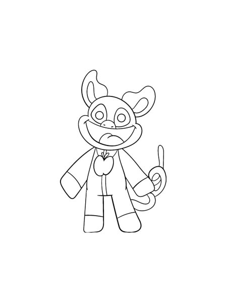 PickyPiggy coloring pages