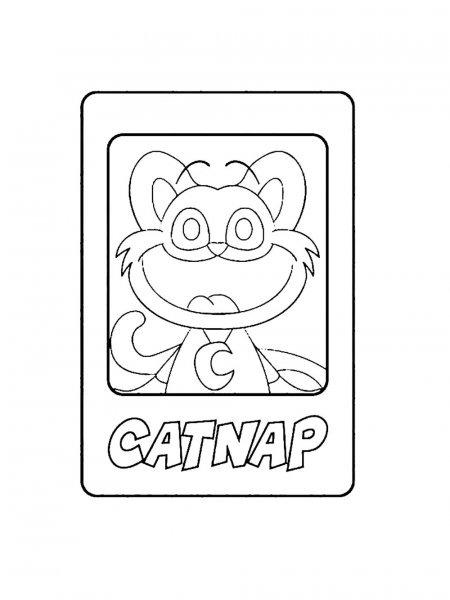 Smiling Critters coloring pages