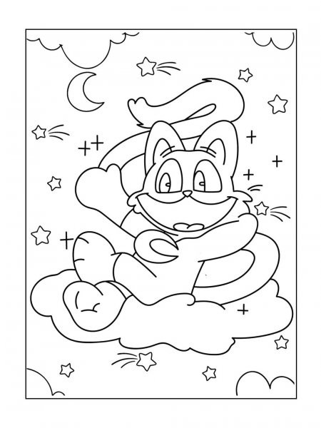 Smiling Critters coloring pages