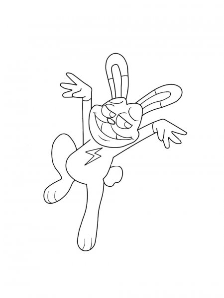 Smiling Critters coloring pages