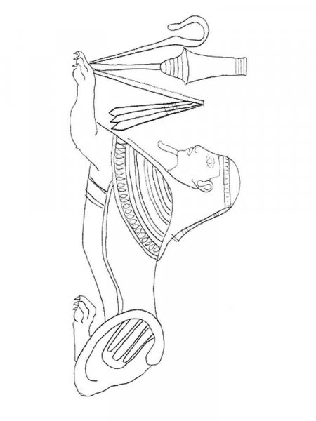 Sphinx coloring pages