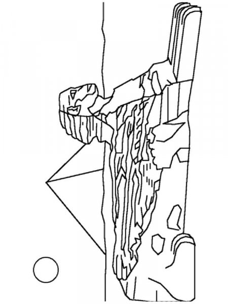 Sphinx coloring pages