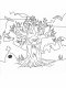 Spooky Tree coloring pages
