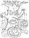 Spooky Tree coloring pages
