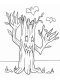Spooky Tree coloring pages