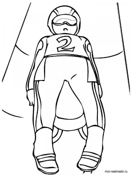 Sports coloring pages