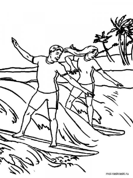 Sports coloring pages