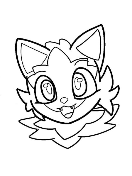 Sprigatito Pokemon coloring pages