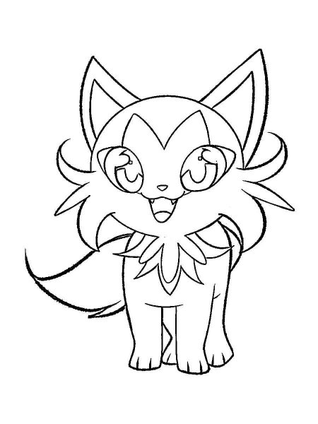 Sprigatito Pokemon coloring pages
