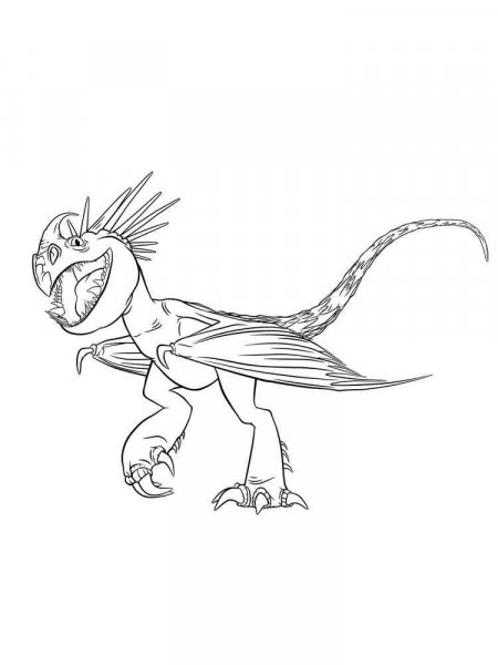 Stormfly coloring pages
