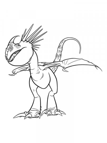 Stormfly coloring pages