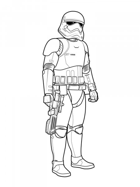 Stormtrooper coloring pages