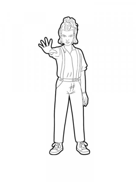 Stranger Things coloring pages