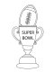 Super Bowl coloring pages