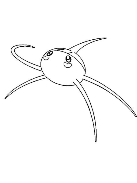 Surskit Pokemon coloring pages