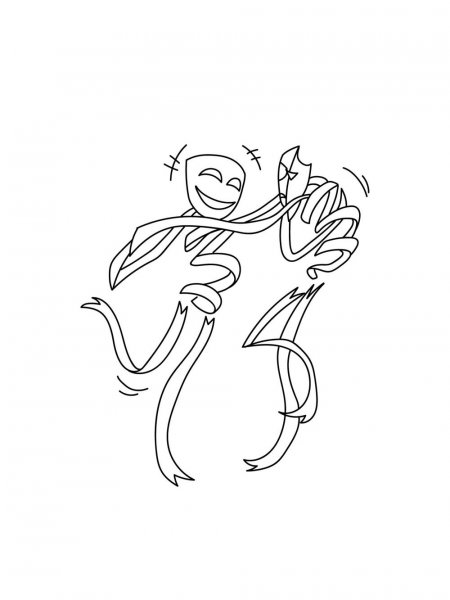 Gangle coloring pages