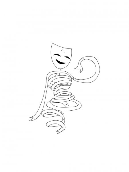 Gangle coloring pages