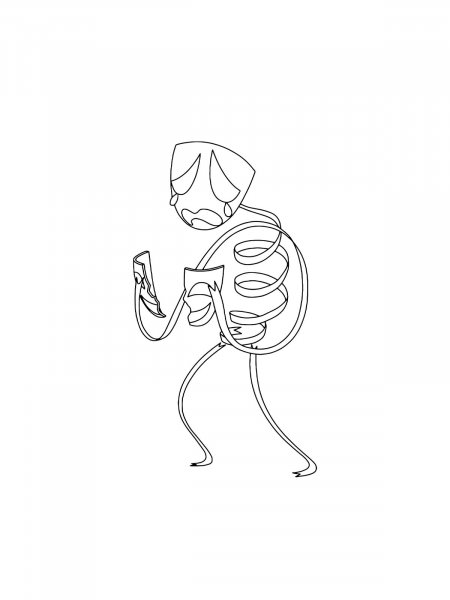 Gangle coloring pages