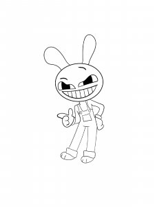 Jax coloring pages