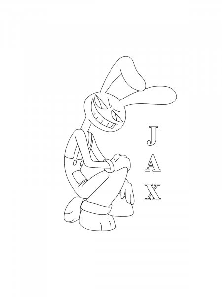 Jax coloring pages