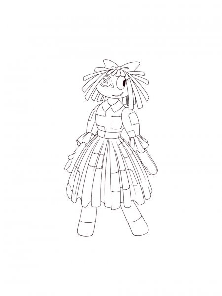 Ragatha coloring pages