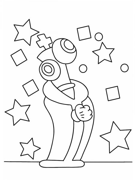 The Amazing Digital Circus coloring pages