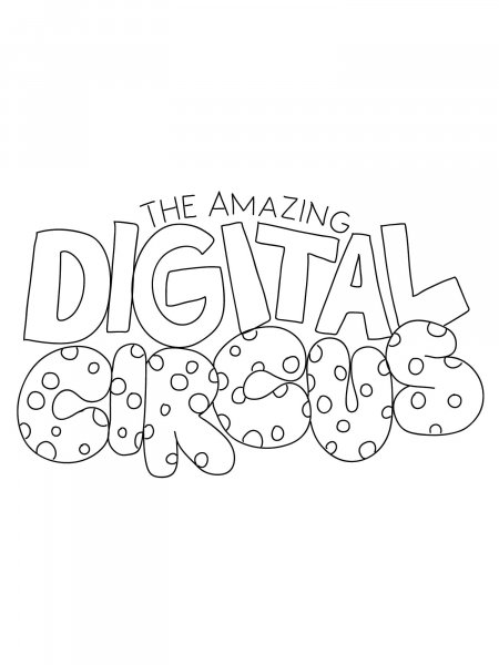 The Amazing Digital Circus coloring pages