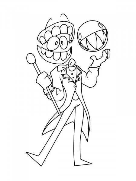 The Amazing Digital Circus coloring pages