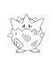 Togepi Pokemon coloring pages