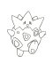 Togepi Pokemon coloring pages