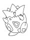 Togepi Pokemon coloring pages