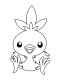 Pokemon Torchic coloring pages - Free Printable