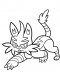 Torracat Pokemon coloring pages