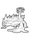 Toxtricity Pokemon coloring pages
