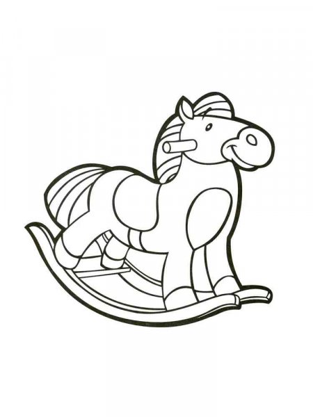 Toy coloring pages