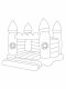 Trampoline coloring pages