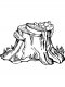 Tree Stump coloring pages